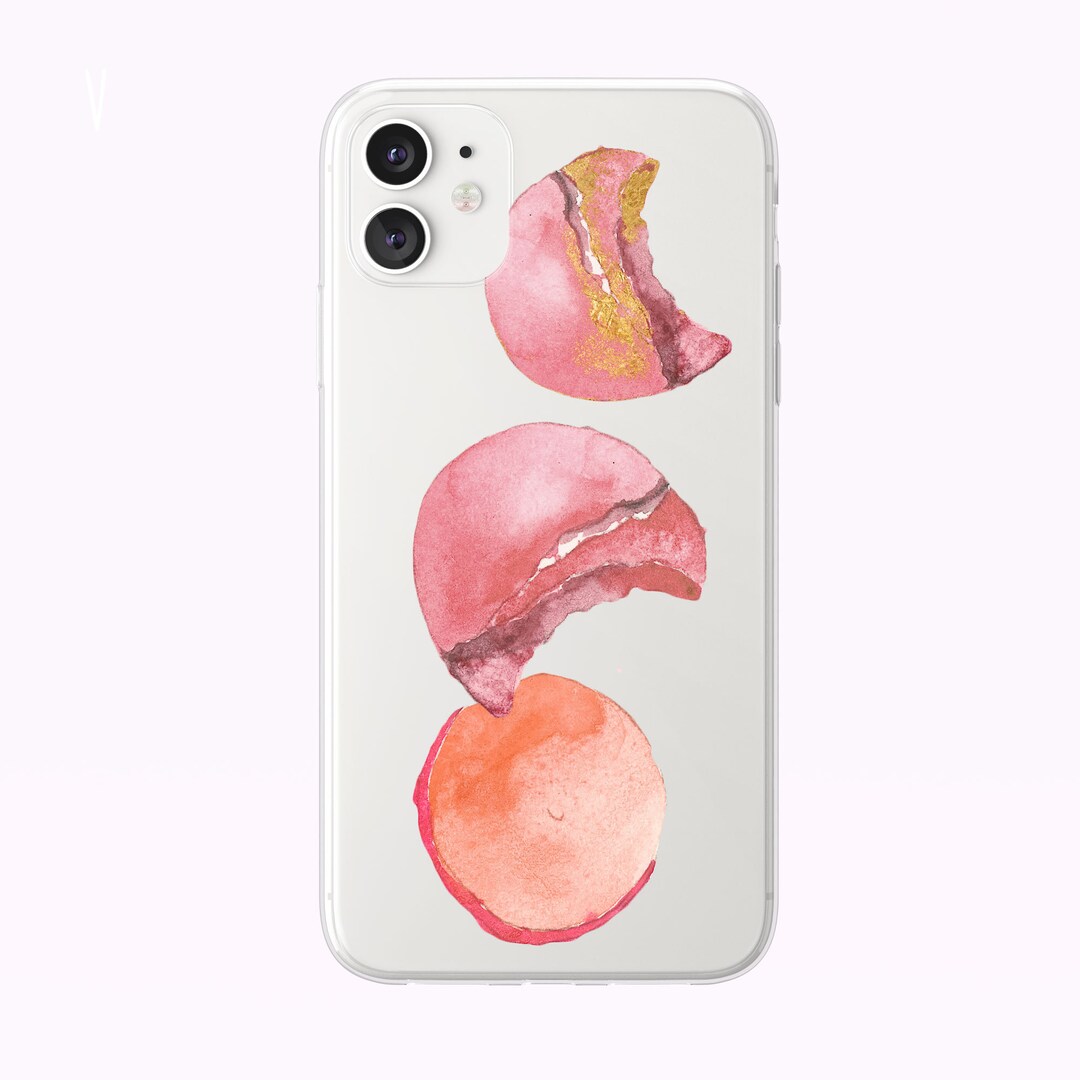 Sweet Macaroons Clear iPhone Case From Tiny Quail - Etsy