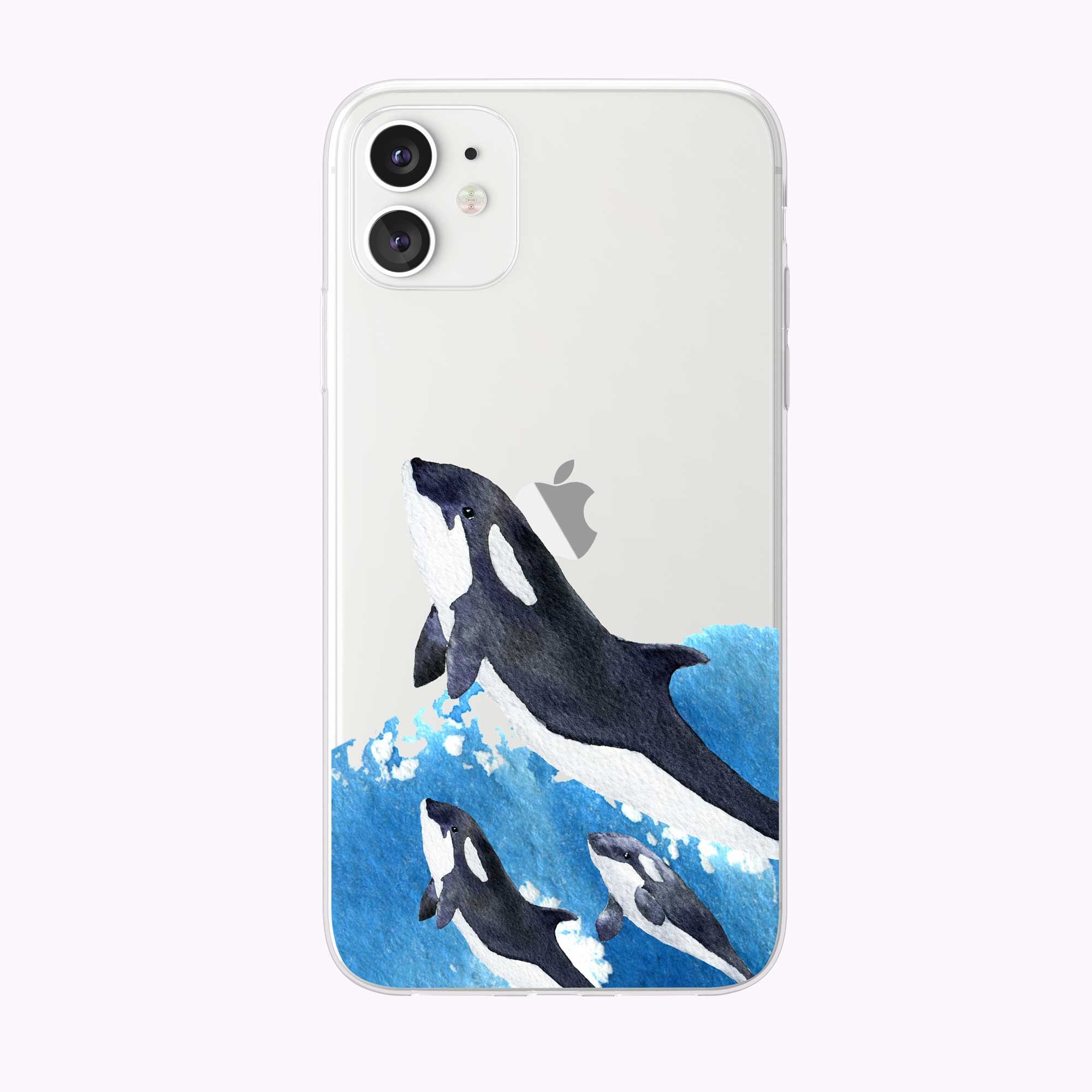 Orca Pod Breaching