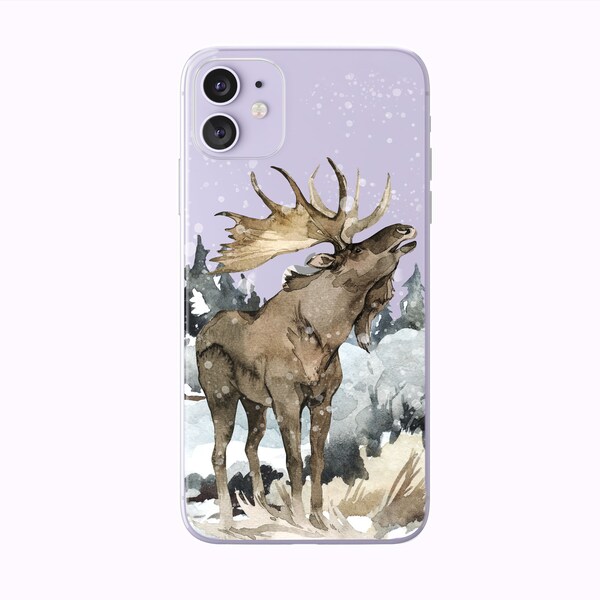 Moose Phone Case - Etsy