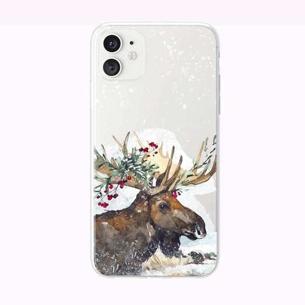 Moose Phone Case - Etsy