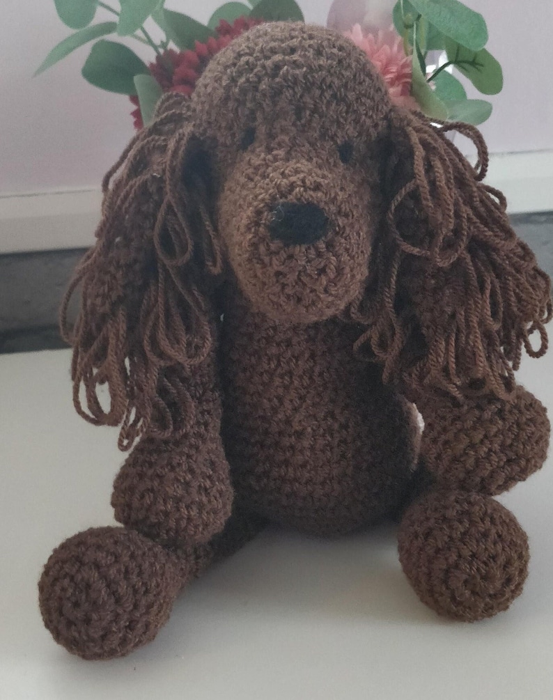 Nugget the Cocker Spaniel Dog Amigurumi Handmade Soft Crochet - Etsy