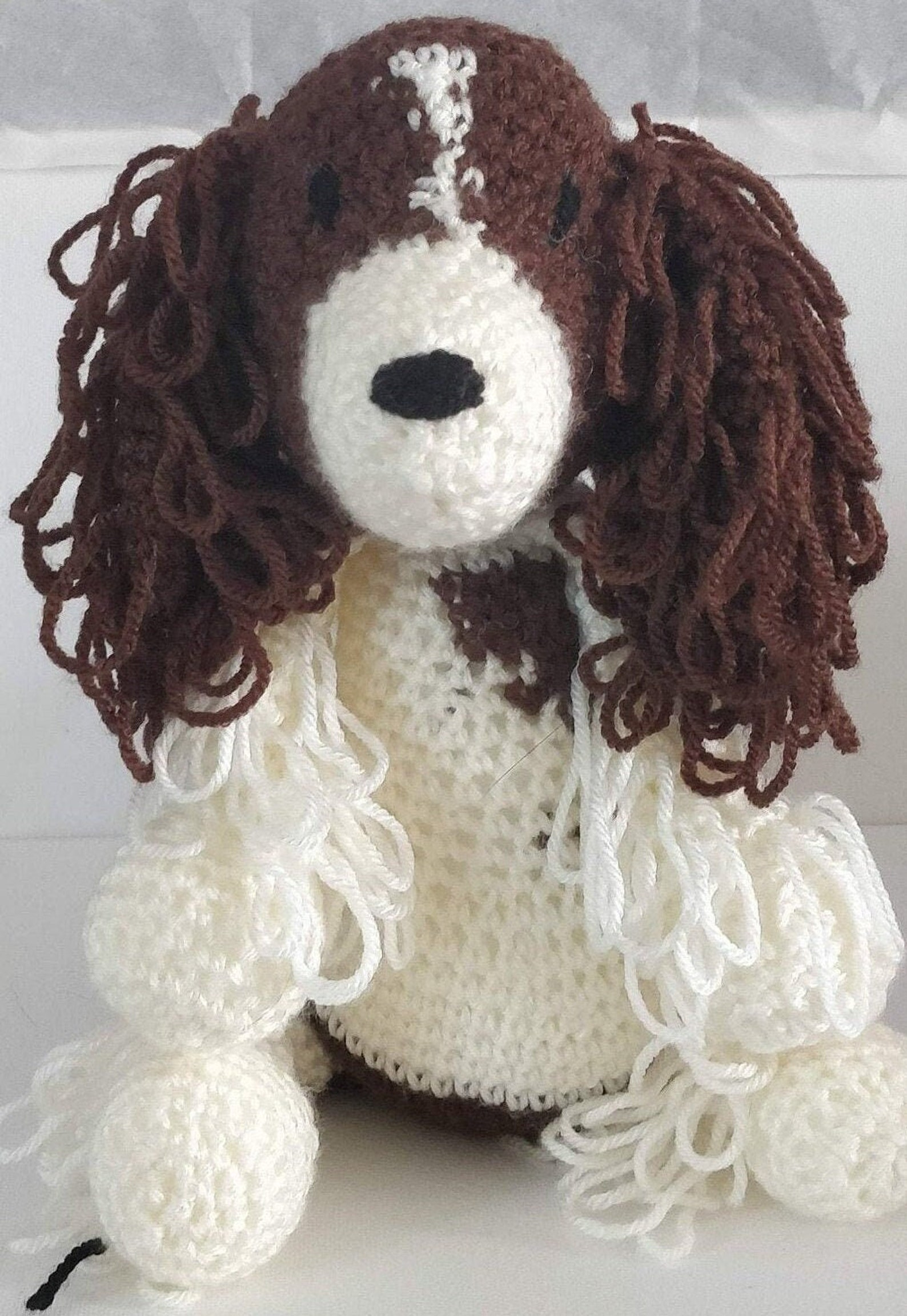 Charlie English Springer Spaniel Amigurumi Handmade Soft Crochet Toy - Etsy