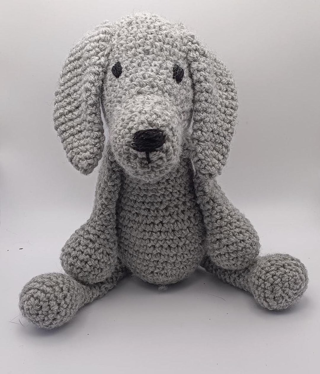 Cloud Grey Weimaraner Amigurumi Handmade Soft Crochet Toy - Etsy
