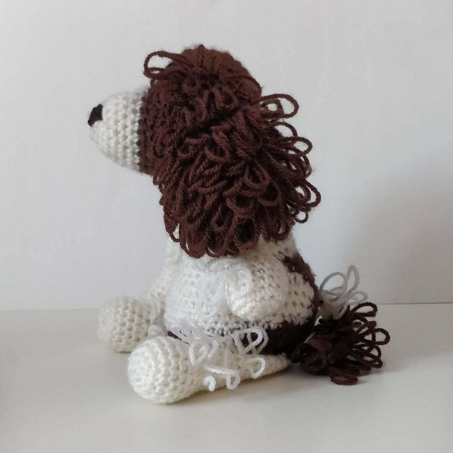 Charlie English Springer Spaniel Amigurumi Handmade Soft Crochet Toy - Etsy