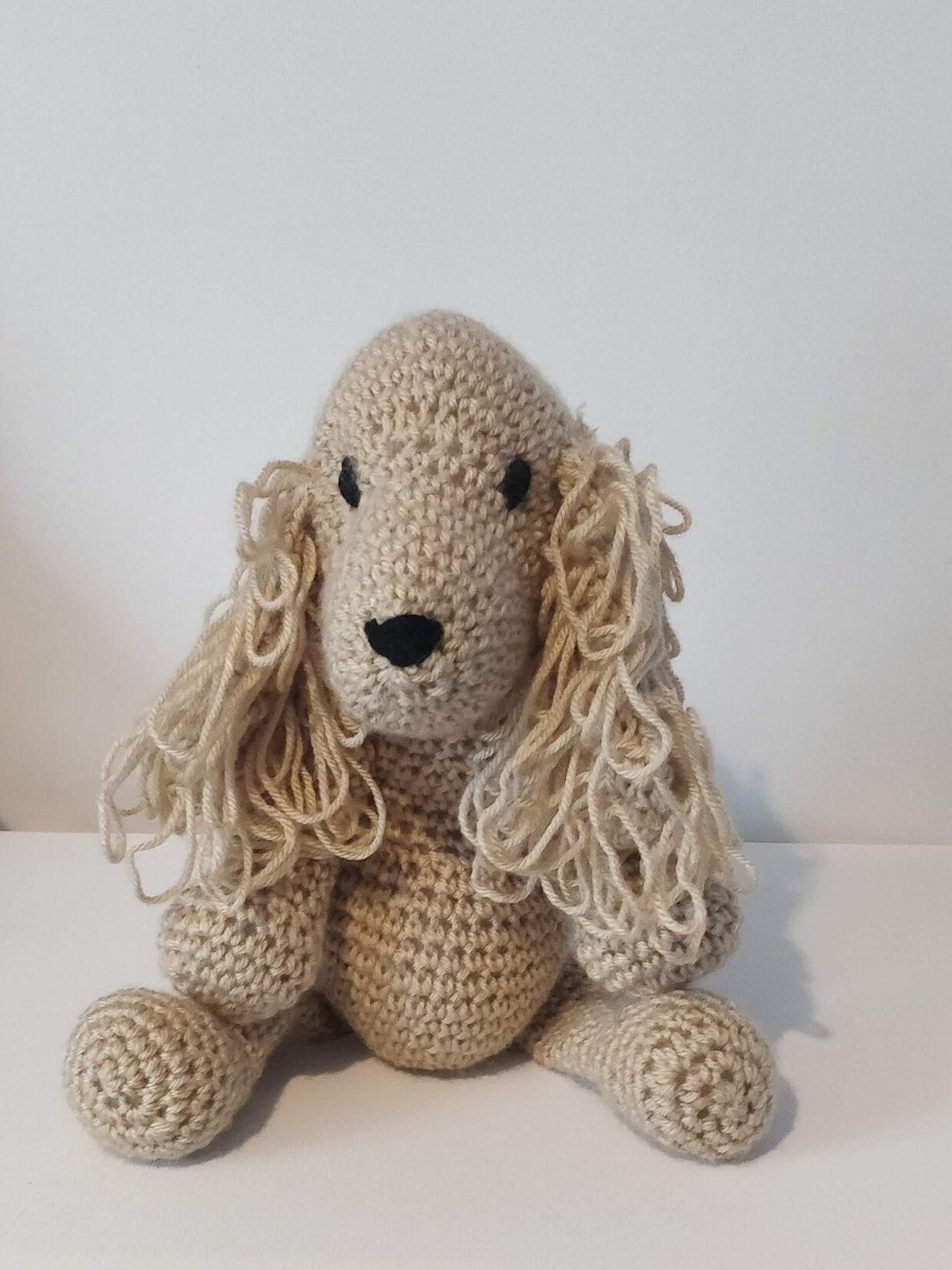 Nugget the Cocker Spaniel Dog Amigurumi Handmade Soft Crochet - Etsy