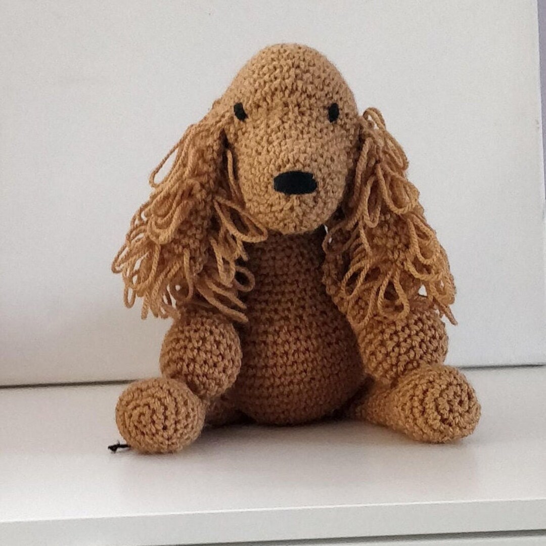 Nugget, the Cocker Spaniel Dog, Amigurumi Handmade Soft Crochet Toy. - Etsy