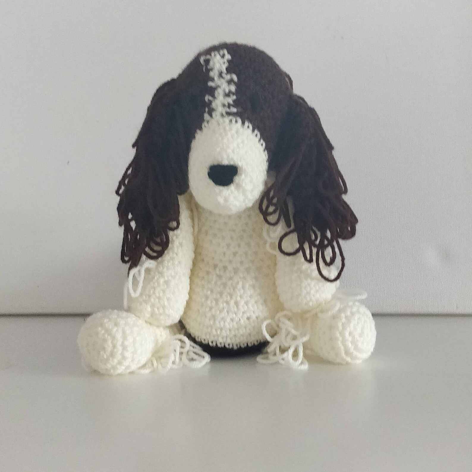 Charlie English Springer Spaniel Amigurumi Handmade Soft Crochet Toy - Etsy