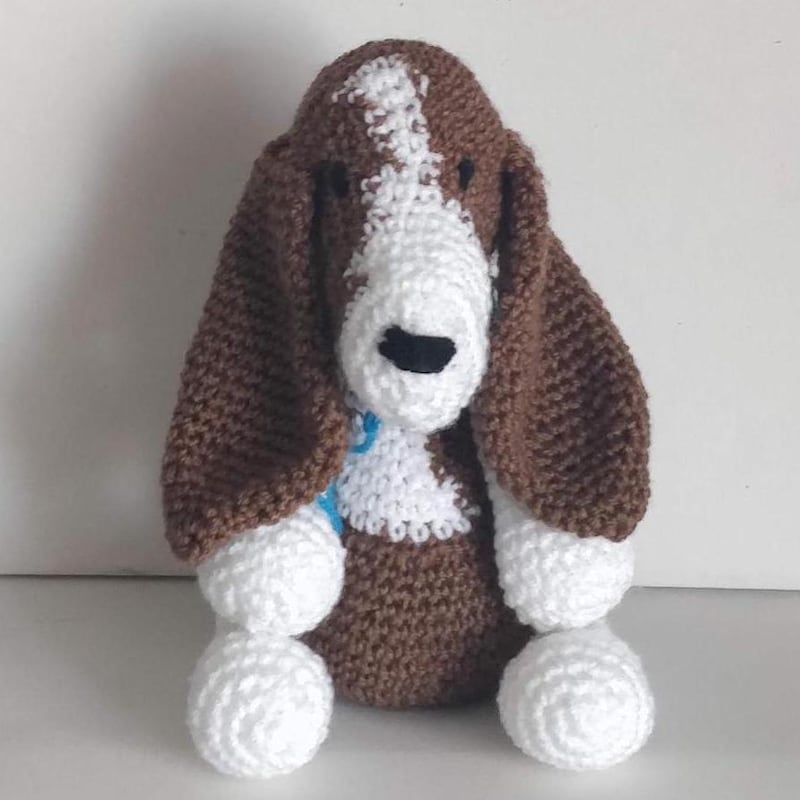 Bassett Hound Crochet Pattern - Etsy