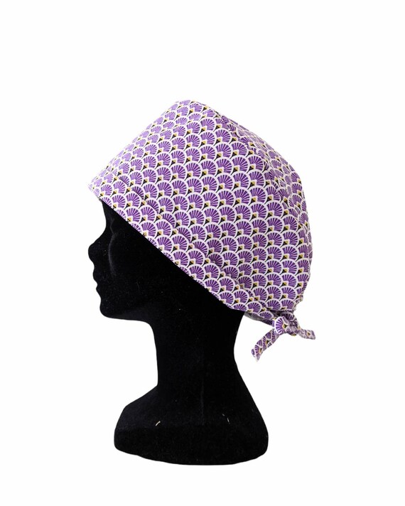 Purple Geometry Block Calot / Surgery / Nurse / Health Staff / - Etsy