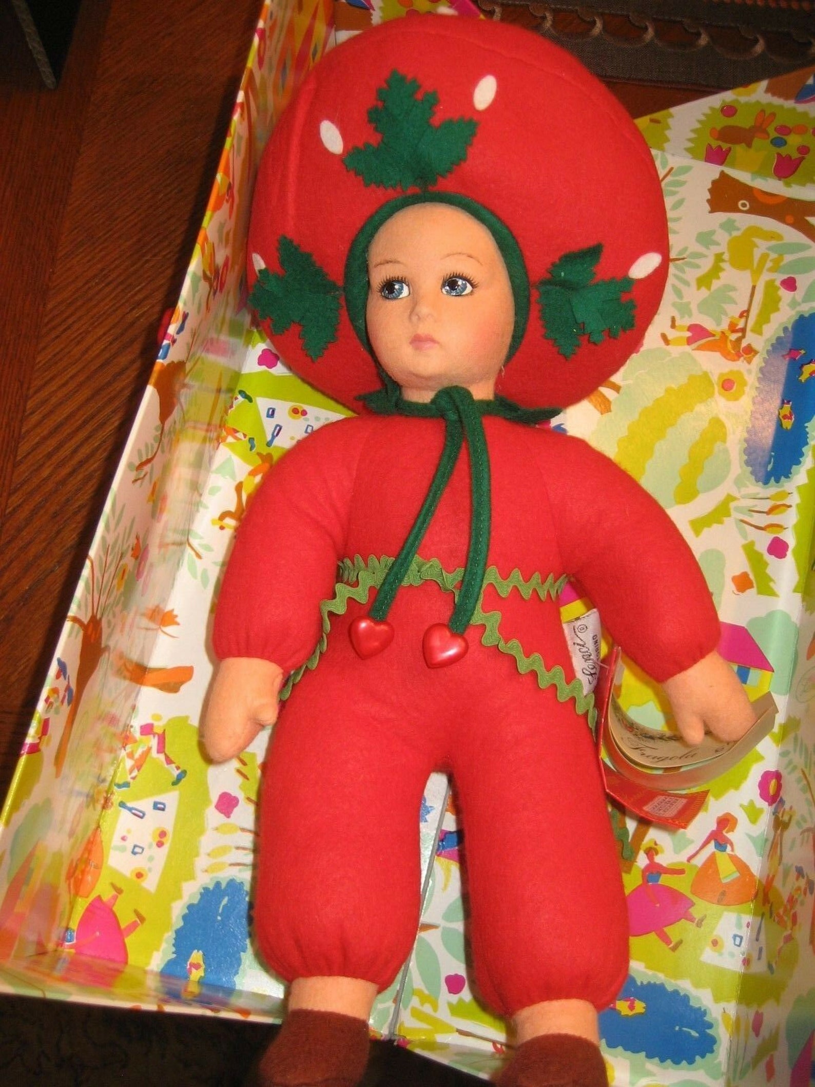 Lenci Doll-bambola fragola Original | Etsy