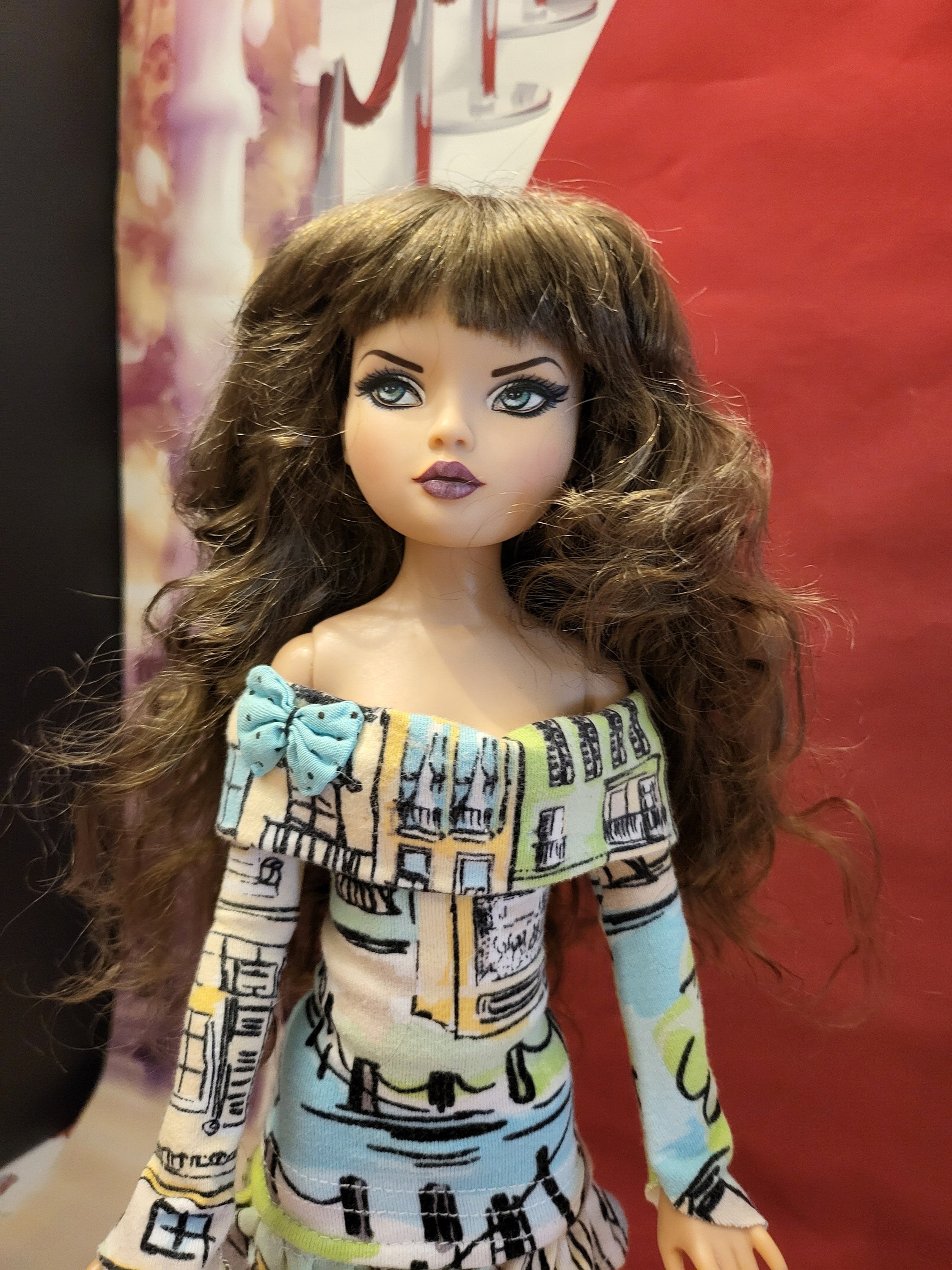 Ooak Repaint Ellowyne Wilde Doll by Pgrspa - Etsy