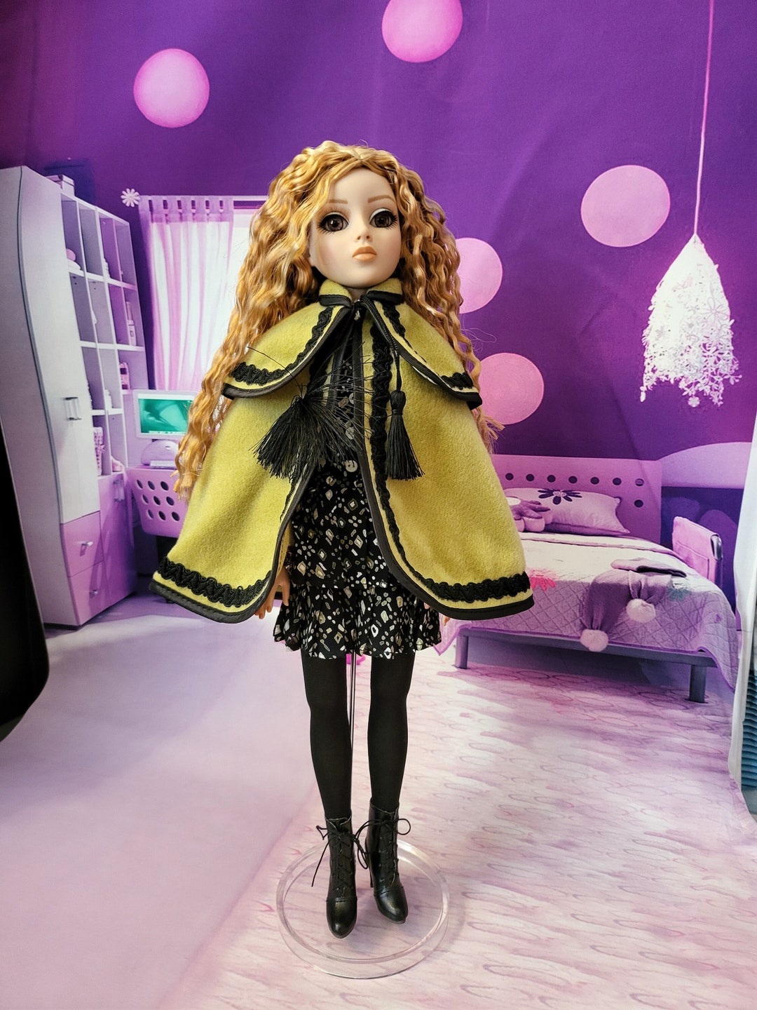 Ellowyne Wilde Amber Two Tone Crimped Wig - Etsy