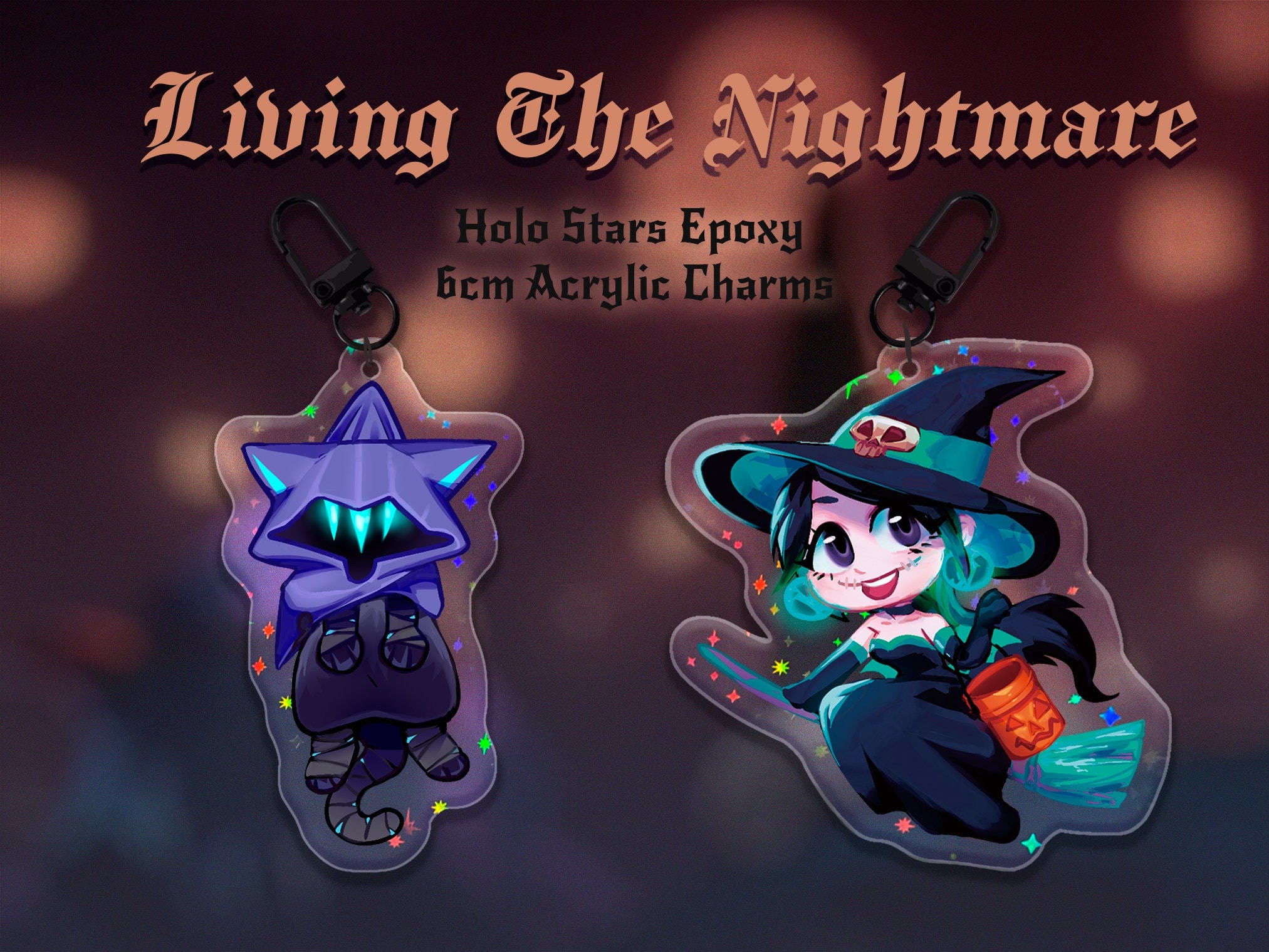 Living the Nightmare VALORANT Acrylic Charms - Etsy