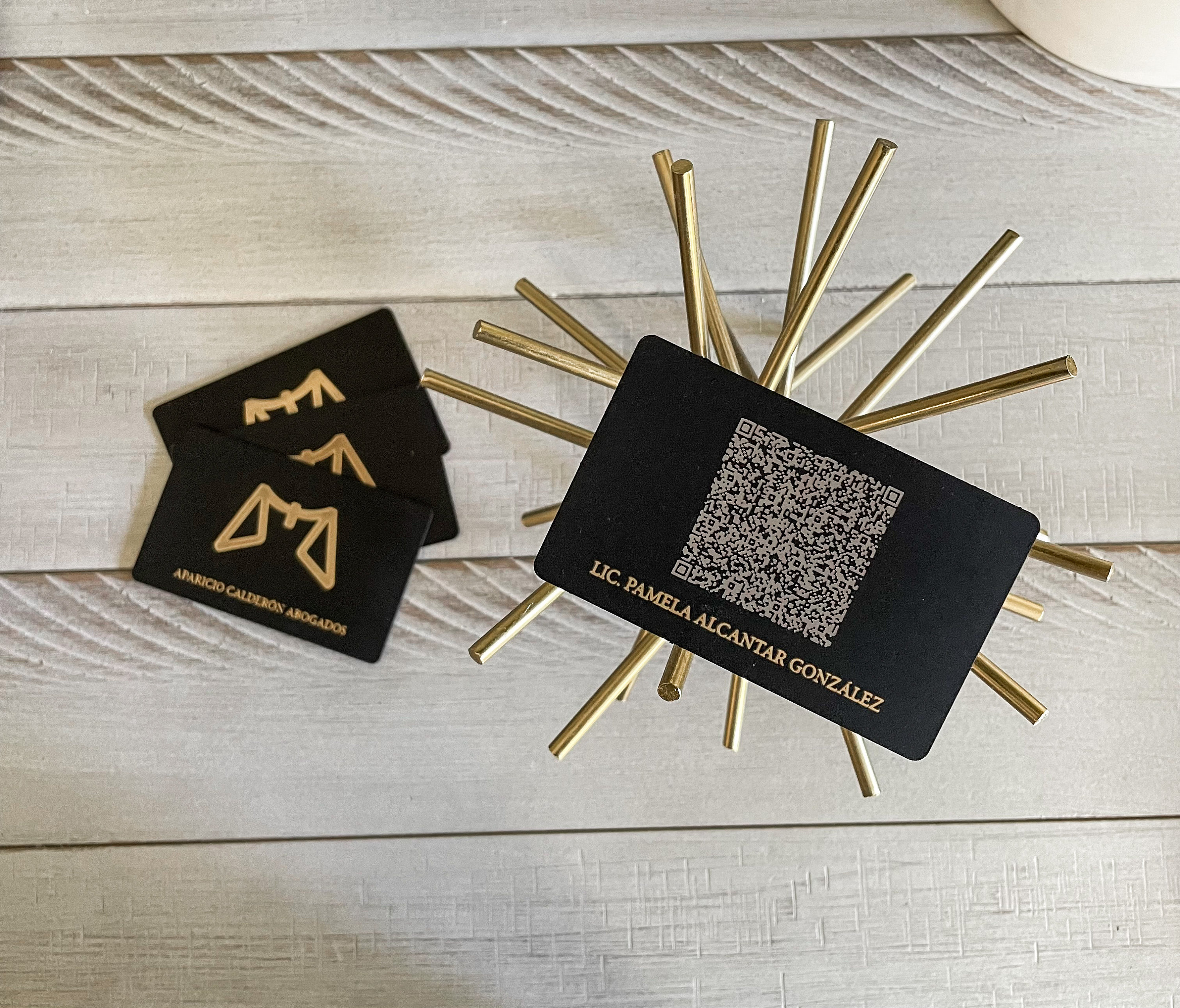 Personalized Metal QR Code Business Card Metal Business Card - Etsy