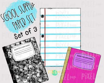 Back to School Teacher Grade Composition Notebook Digital - Etsy