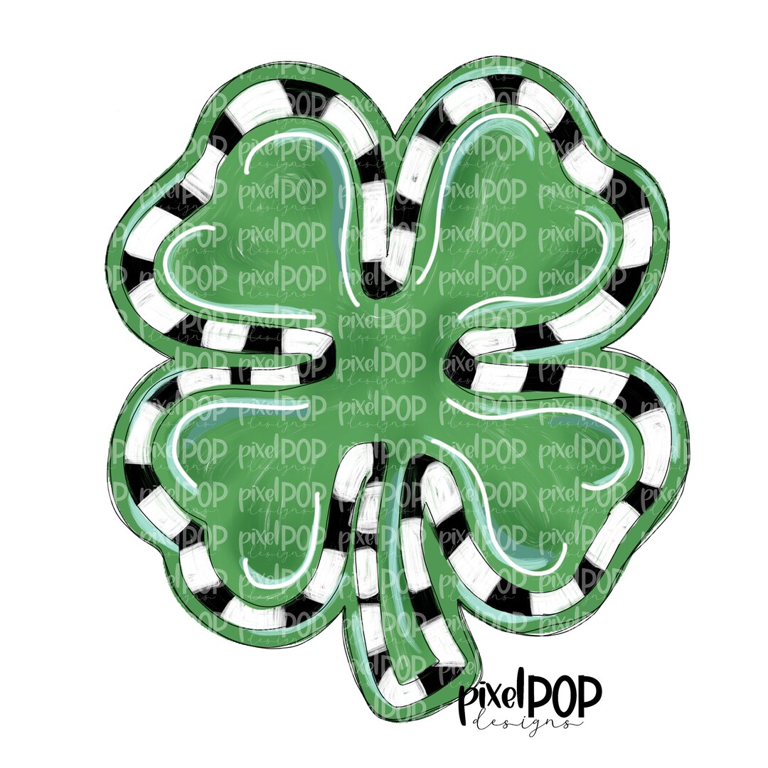 Clover Shamrock Saint Patrick's Day PNG | Lucky Four Leaf Clover Art ...