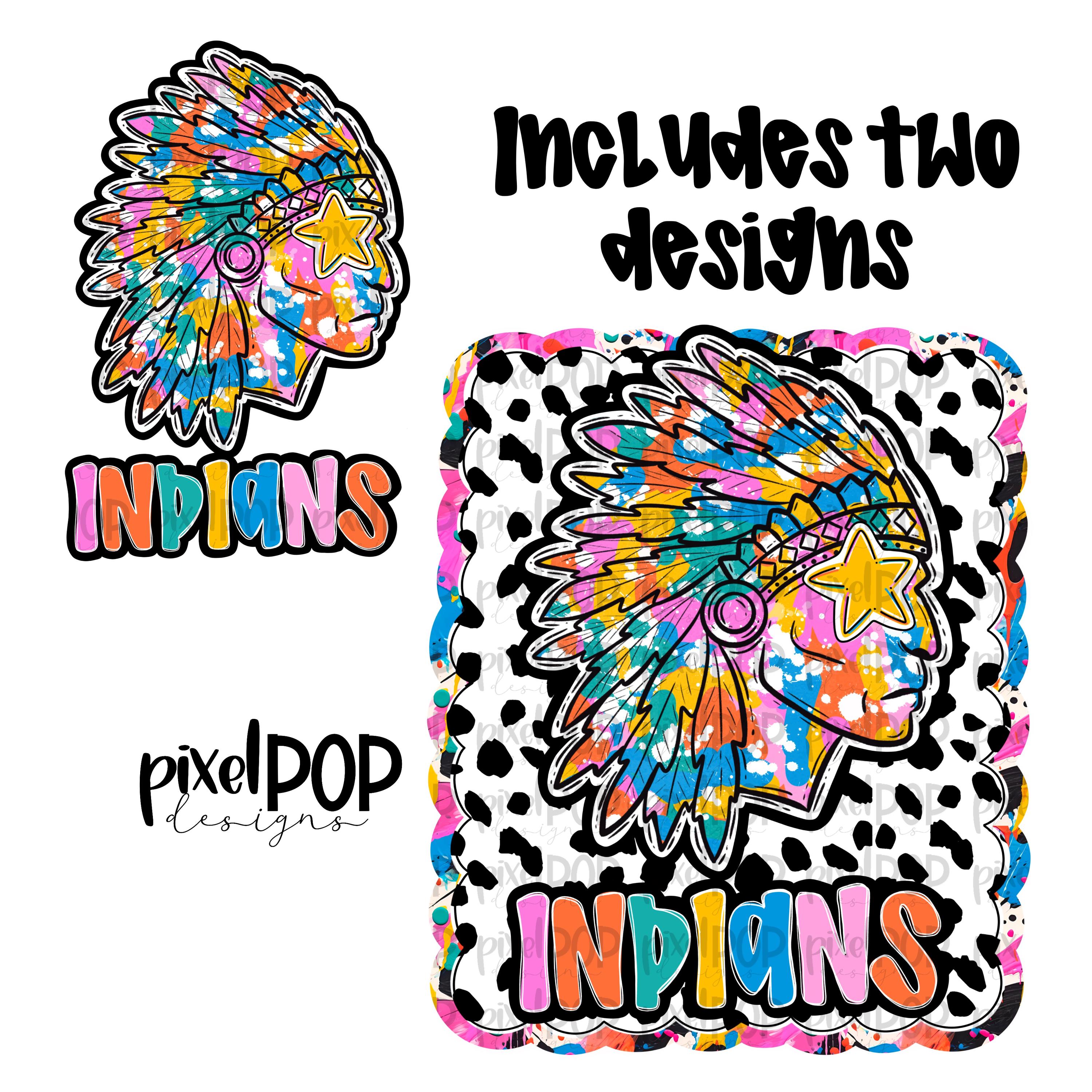 Graffiti Dotty Mascots Hand Drawn Style 90 PNG BUNDLE | School Mascot ...