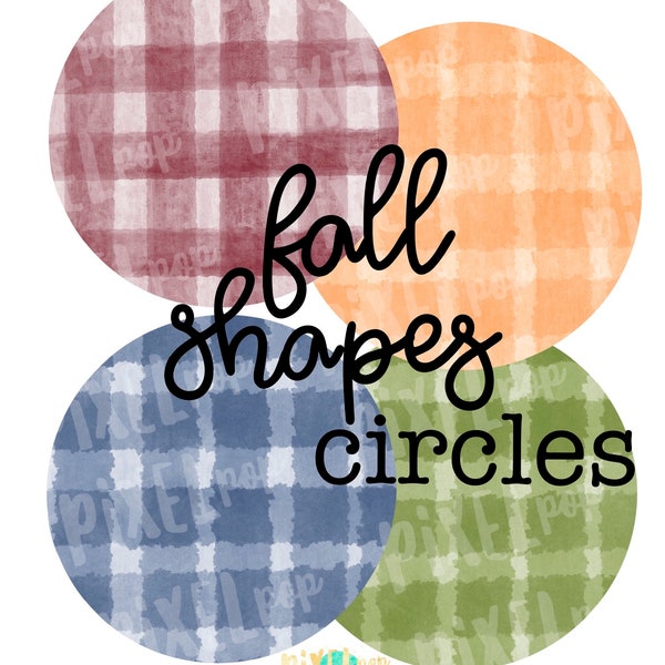 Gingham Circle - Etsy