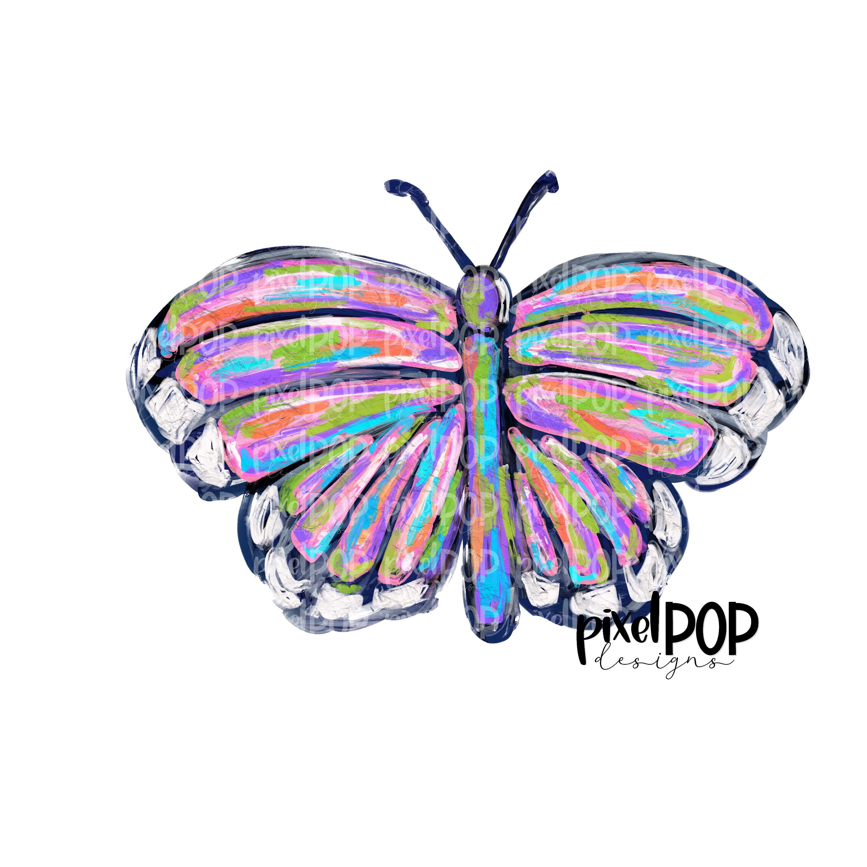Transparent Tumblr Butterfly