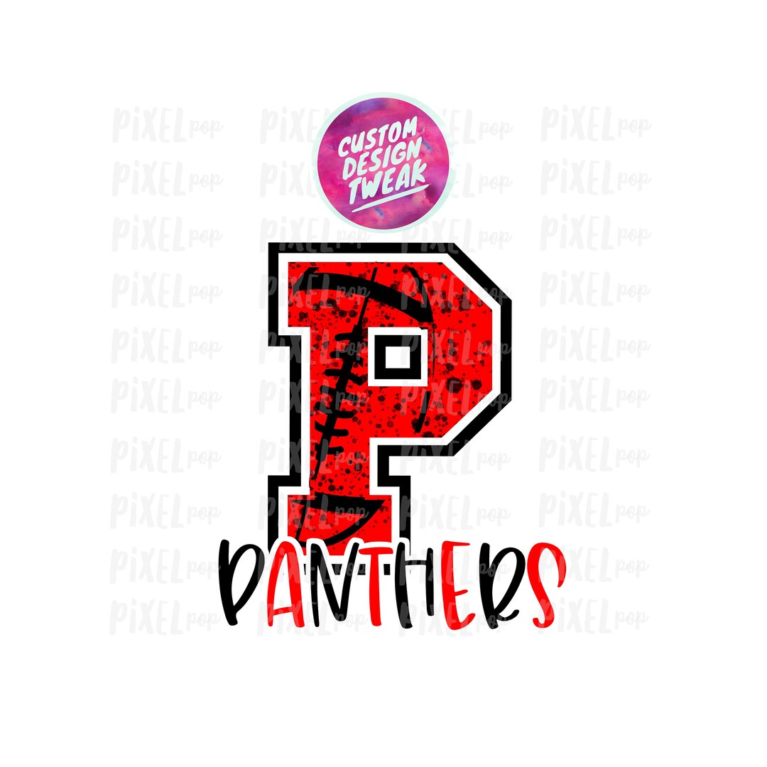Football Block Splatter (SINGLE LETTER) - Custom Design Tweak - Etsy