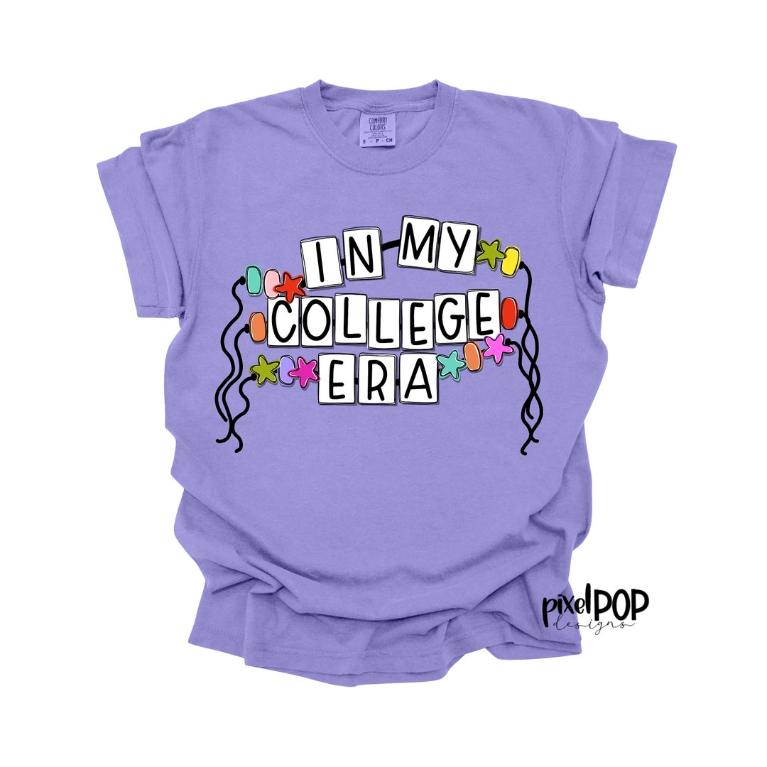 In My College Era Friendship Bracelet PNG Design | Teacher ...