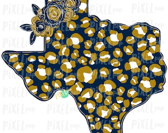 Texas Png Sublimation Design Download Leopard Texas - Etsy