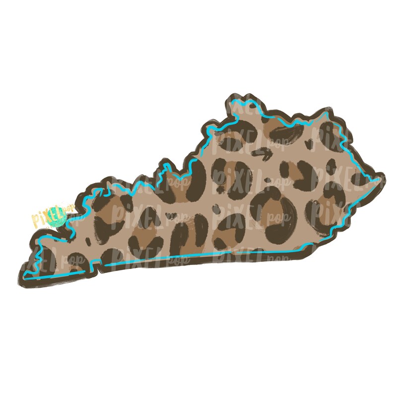 Kentucky State Shape - Etsy