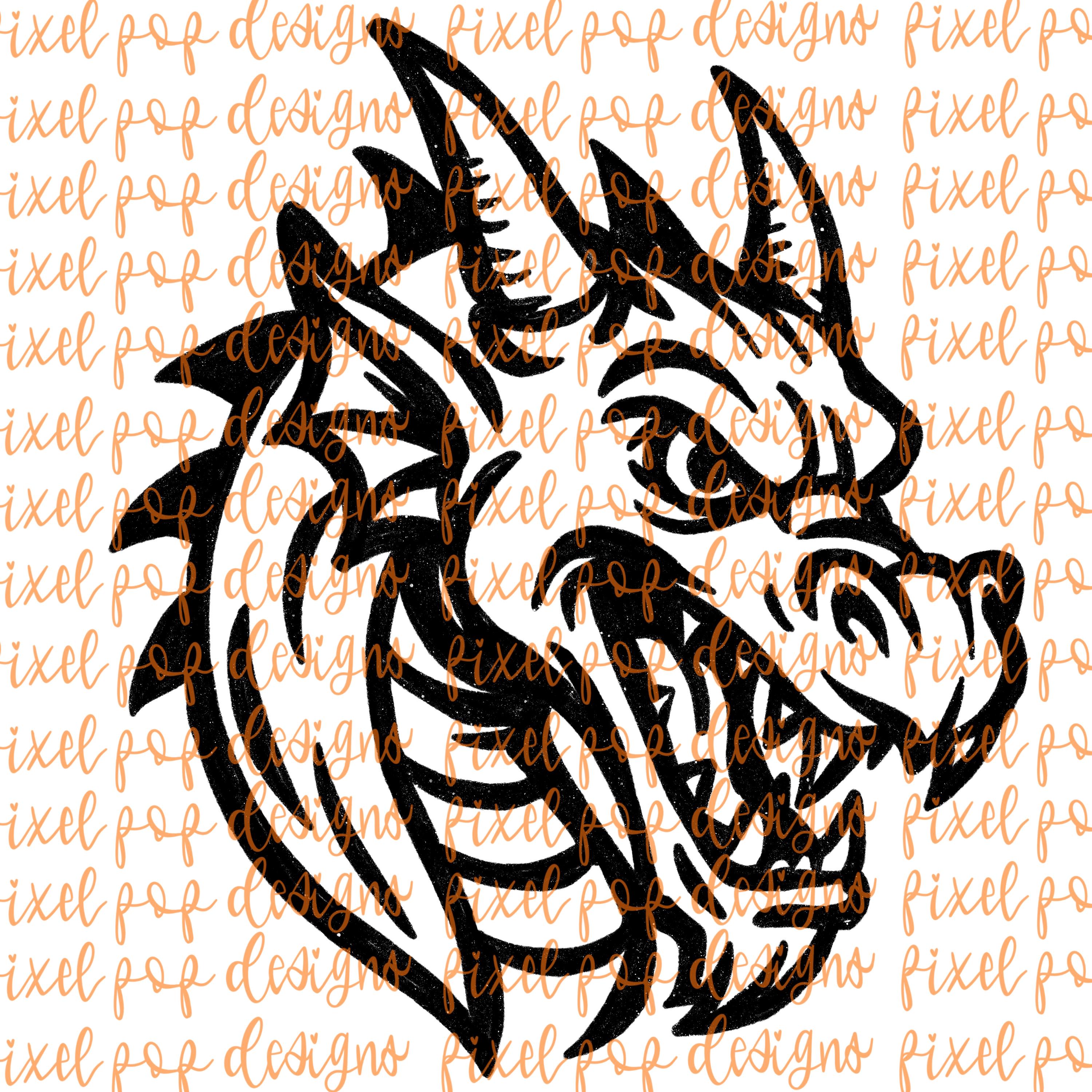 Fierce Mascot Bundle 86 PNG Images Mascots Hand Drawn Style PNG BUNDLE ...