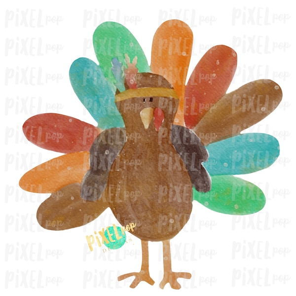 Turkey Watercolor - Etsy