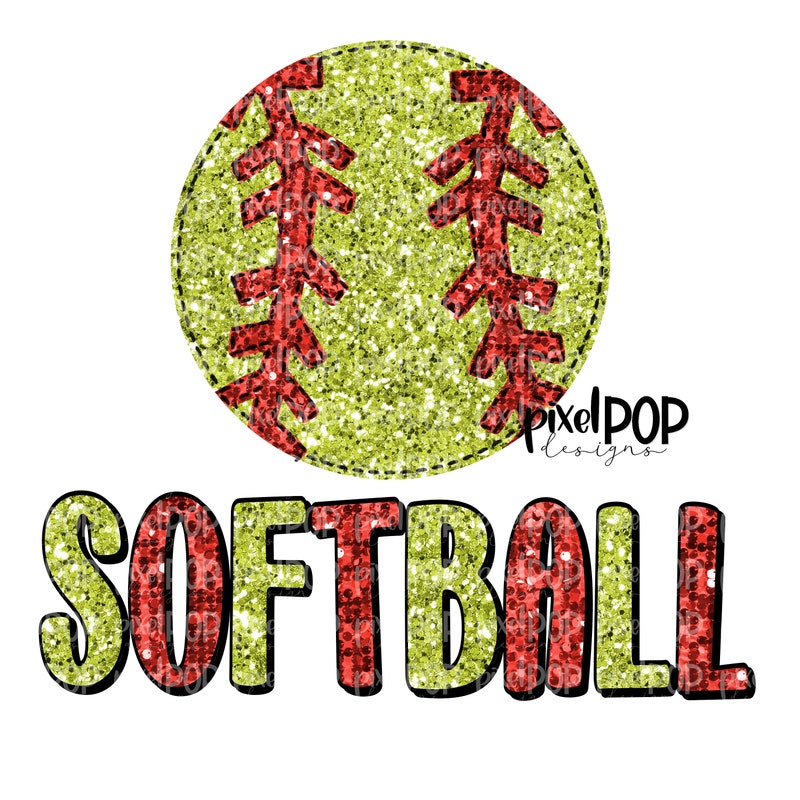 Softball Design - Etsy