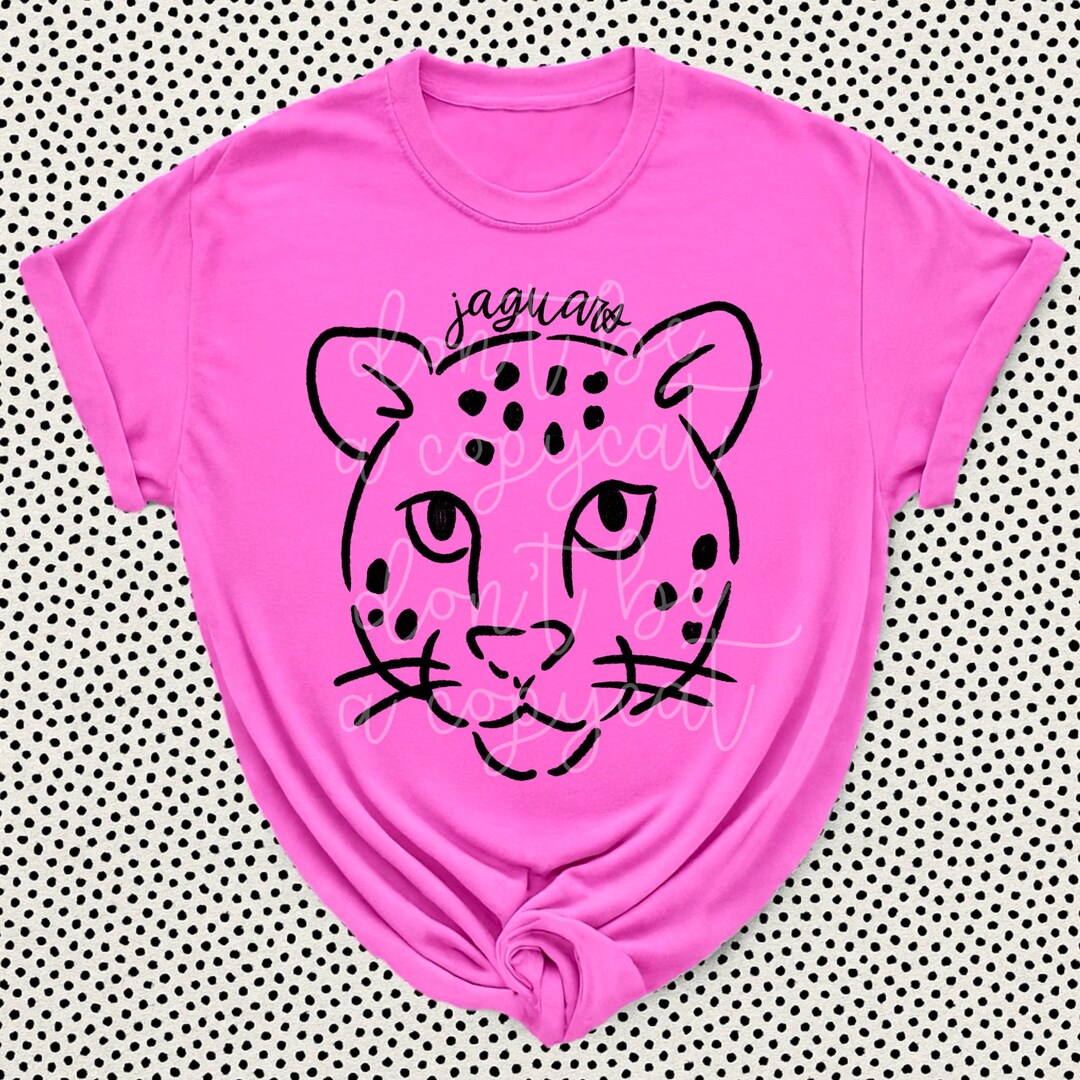 Doodle Mascots Jaguars Spirit Design PNG | School Mascot Custom Digital ...