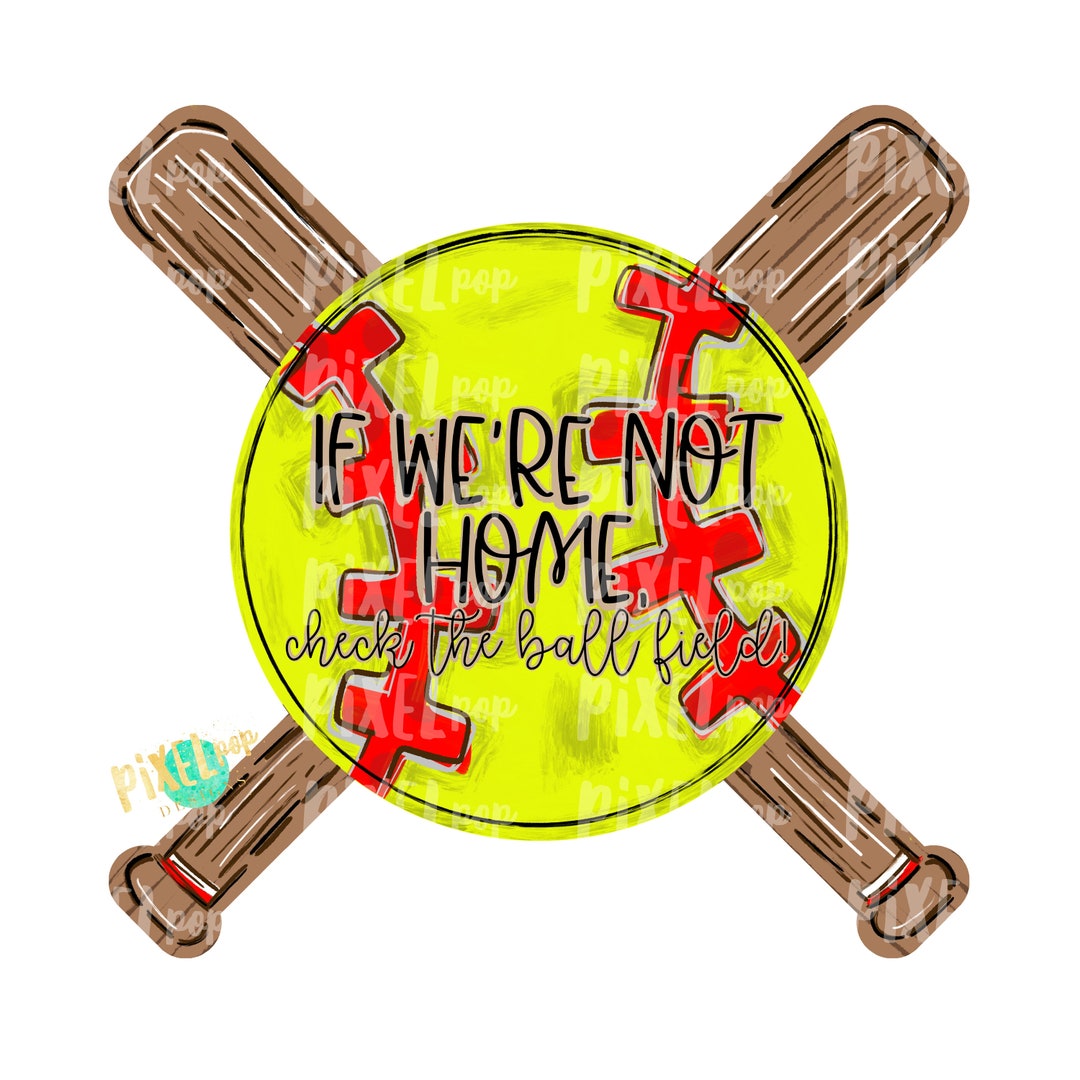 Check the Ball Field Softball PNG | Softball Design | Painted Softball ...