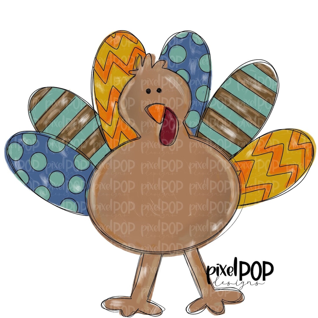 Turkey Boy Multi Pattern PNG | Cute Turkey | Turkey Design Digital Art ...