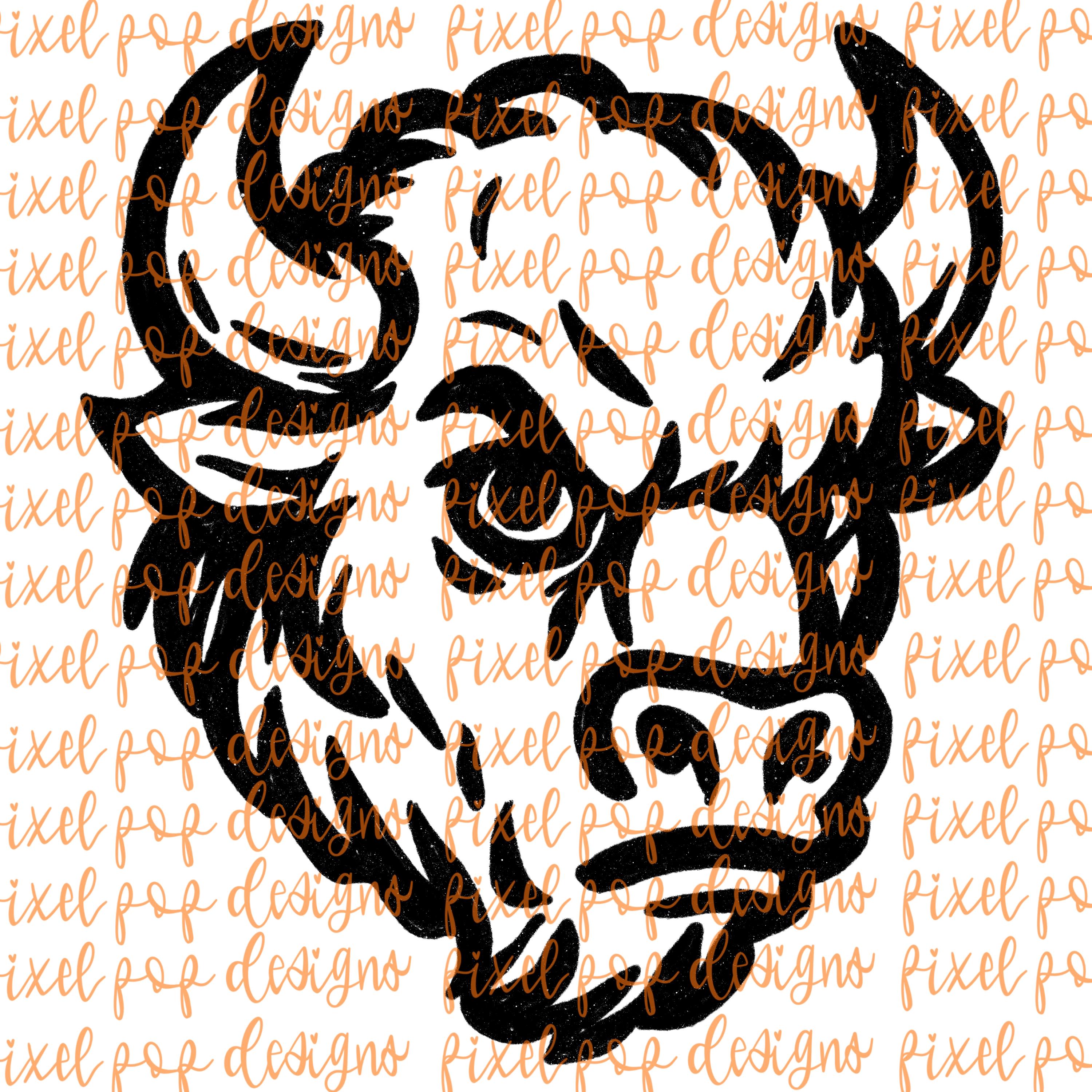 Fierce Mascot Bundle 86 PNG Images Mascots Hand Drawn Style PNG BUNDLE ...