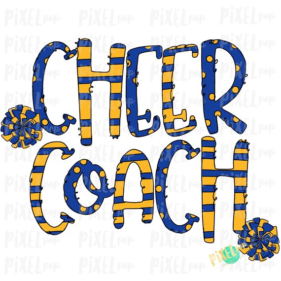 Cheer Coach Clip Art