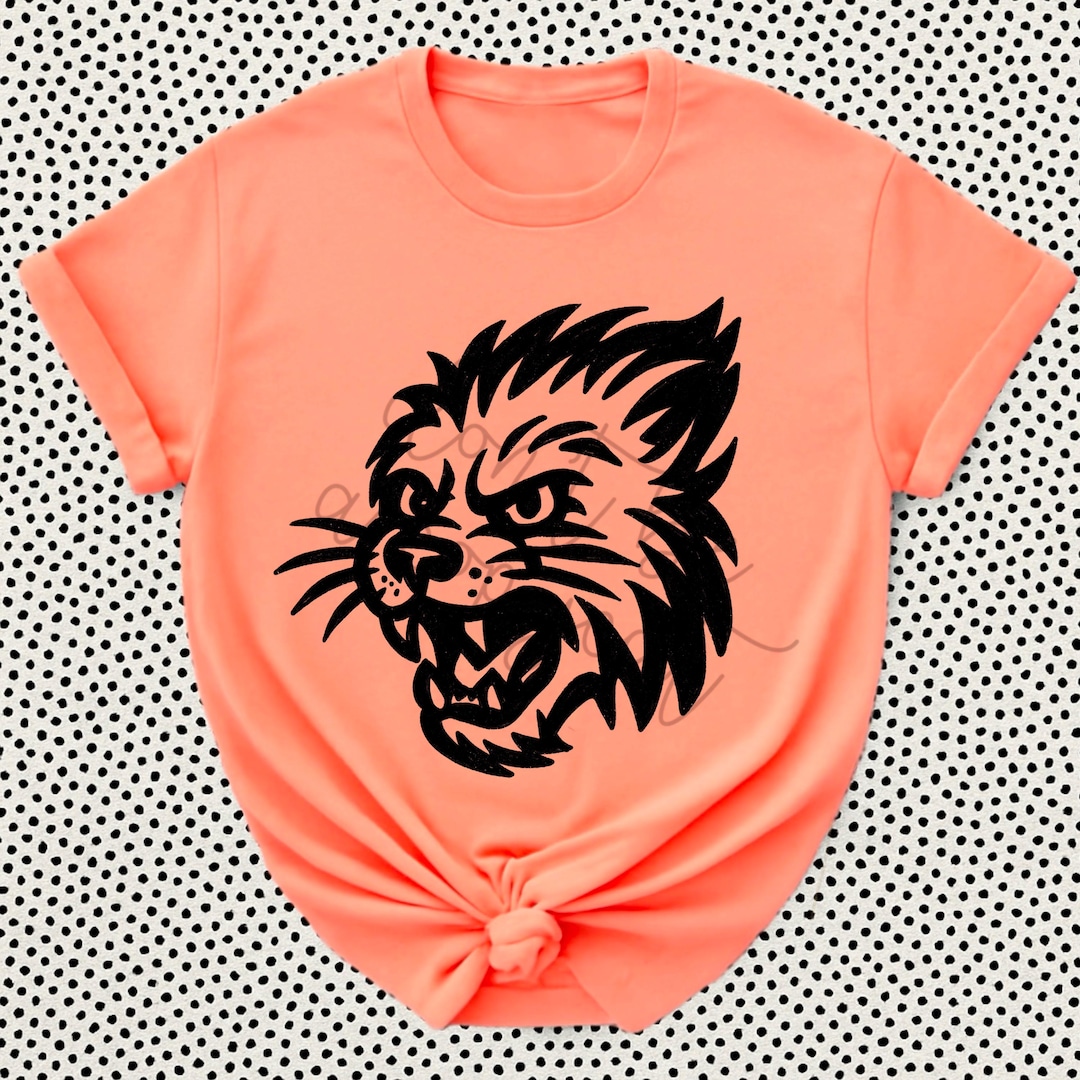 Fierce Mascots Bearcats Spirit Design PNG | School Mascot Custom ...