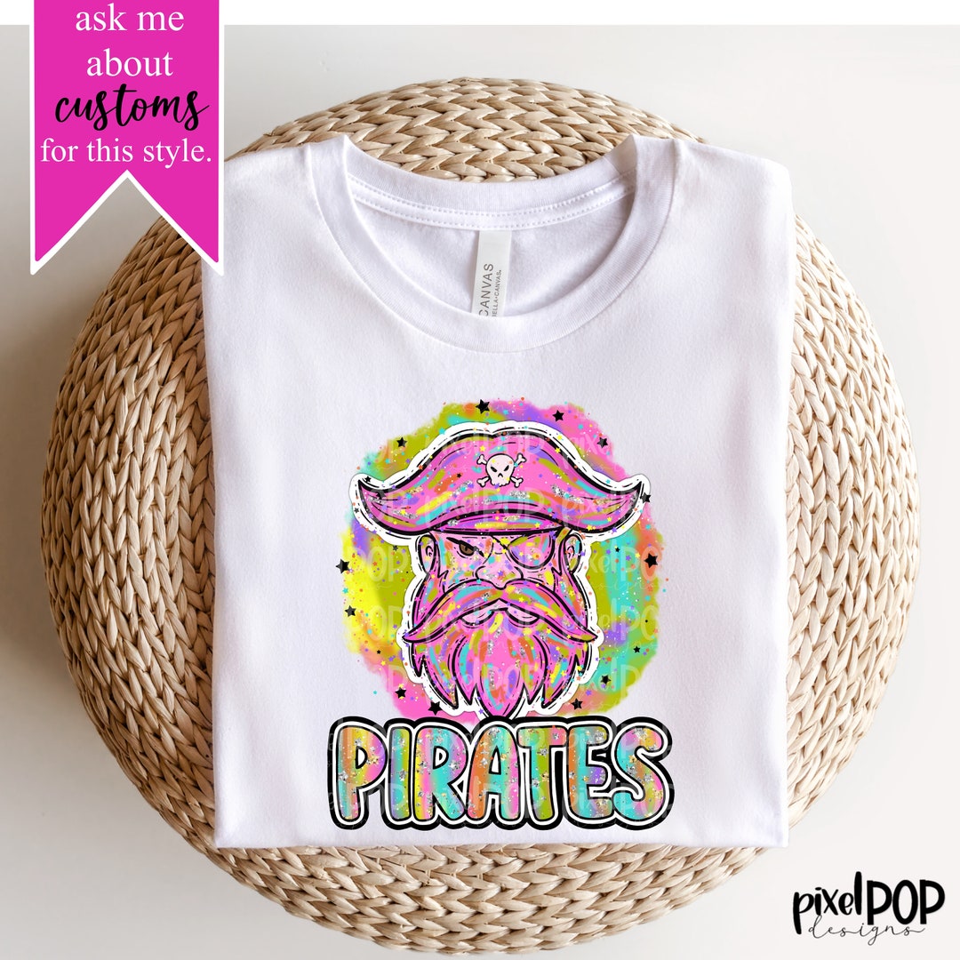 90s Girl Nostalgia Mascot Pirates PNG | Pirates Mascot Design | Team ...