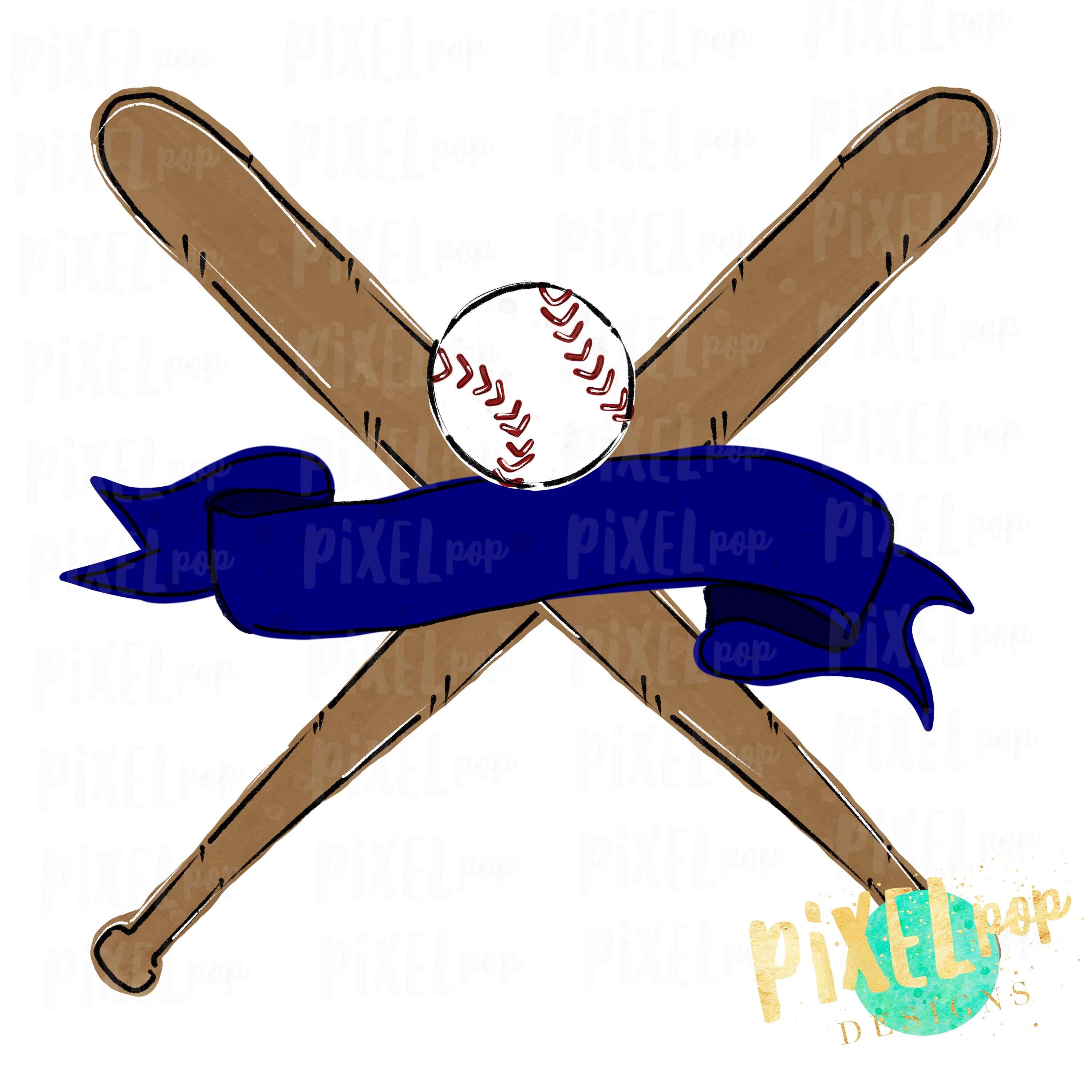 Baseball Bats Banner Sublimation Heat Transfer Sublimation | Etsy