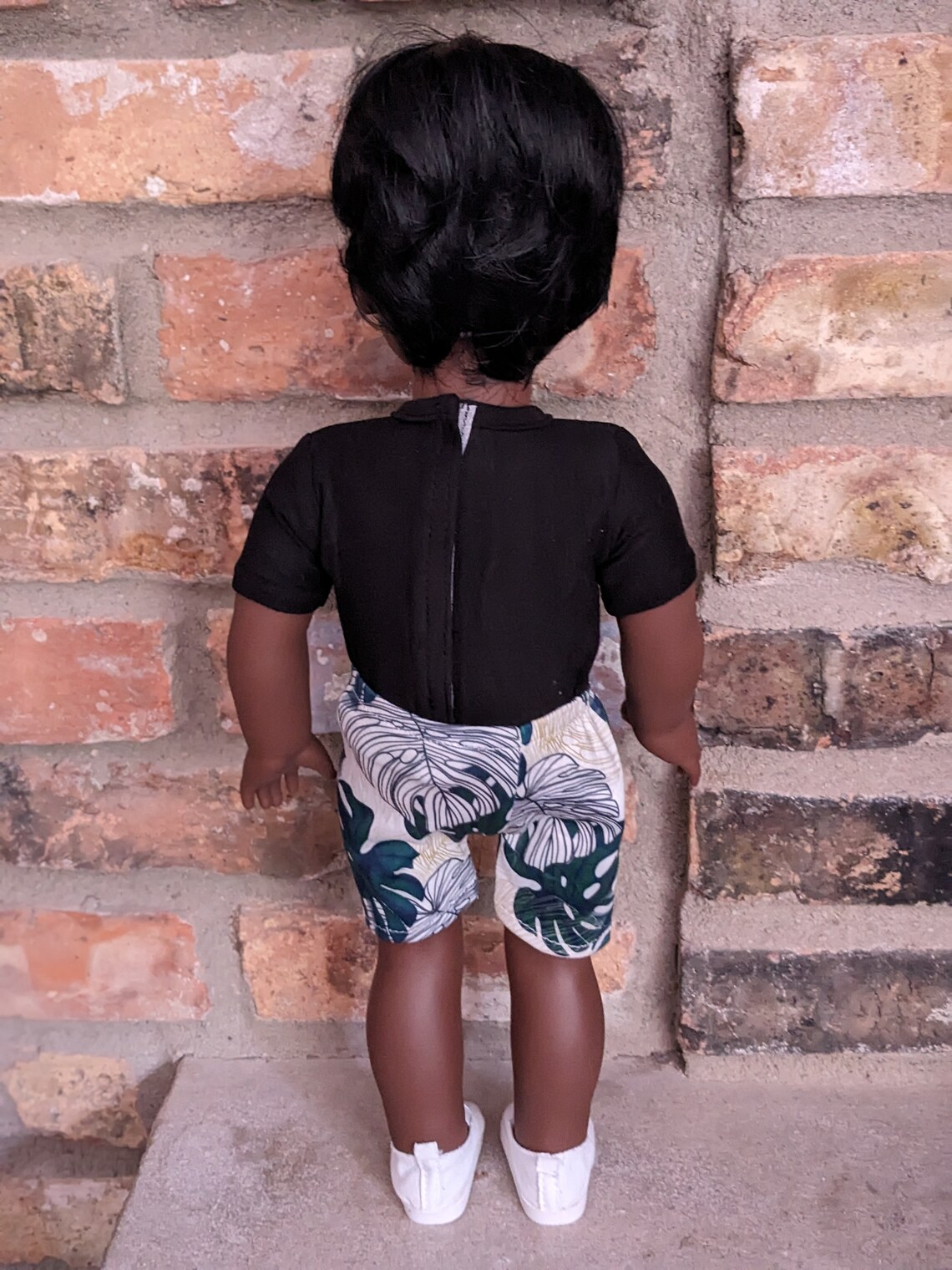 OOAK Custom American Girl Boy Doll Bodhi Black Hair Brown Eyes Darkest ...