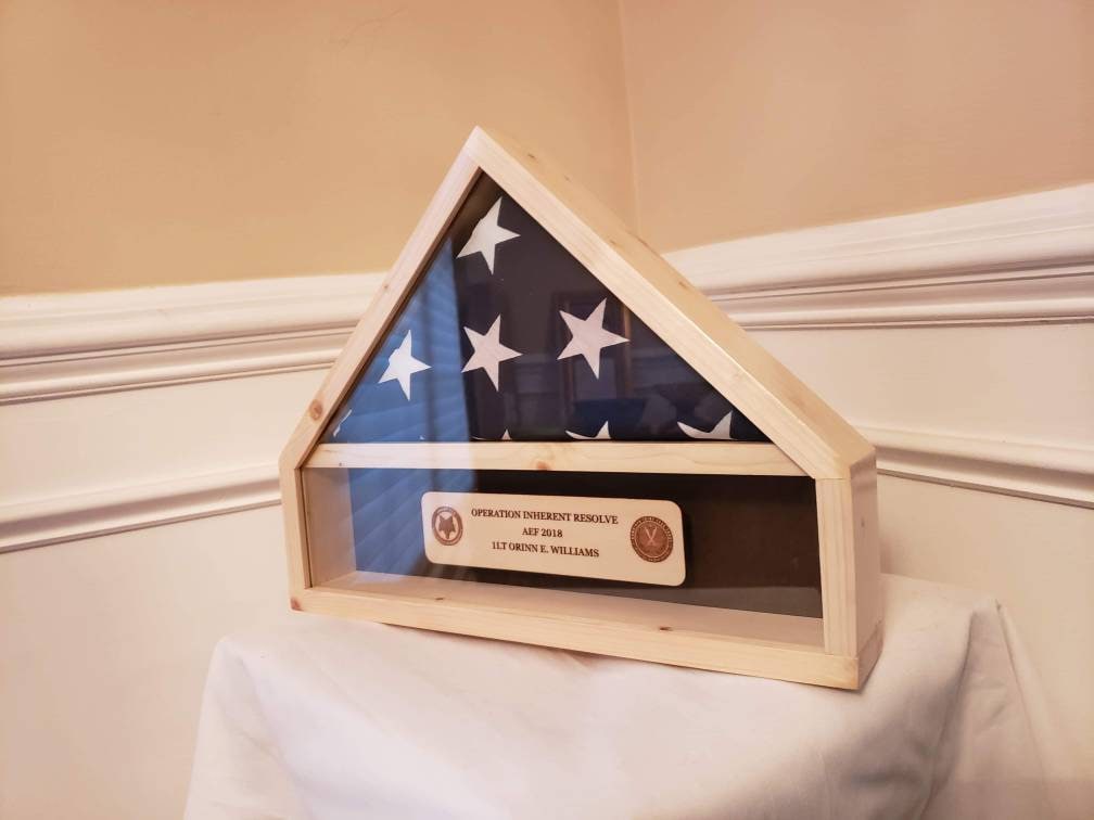 Shadow Box for Standard Flag - Etsy