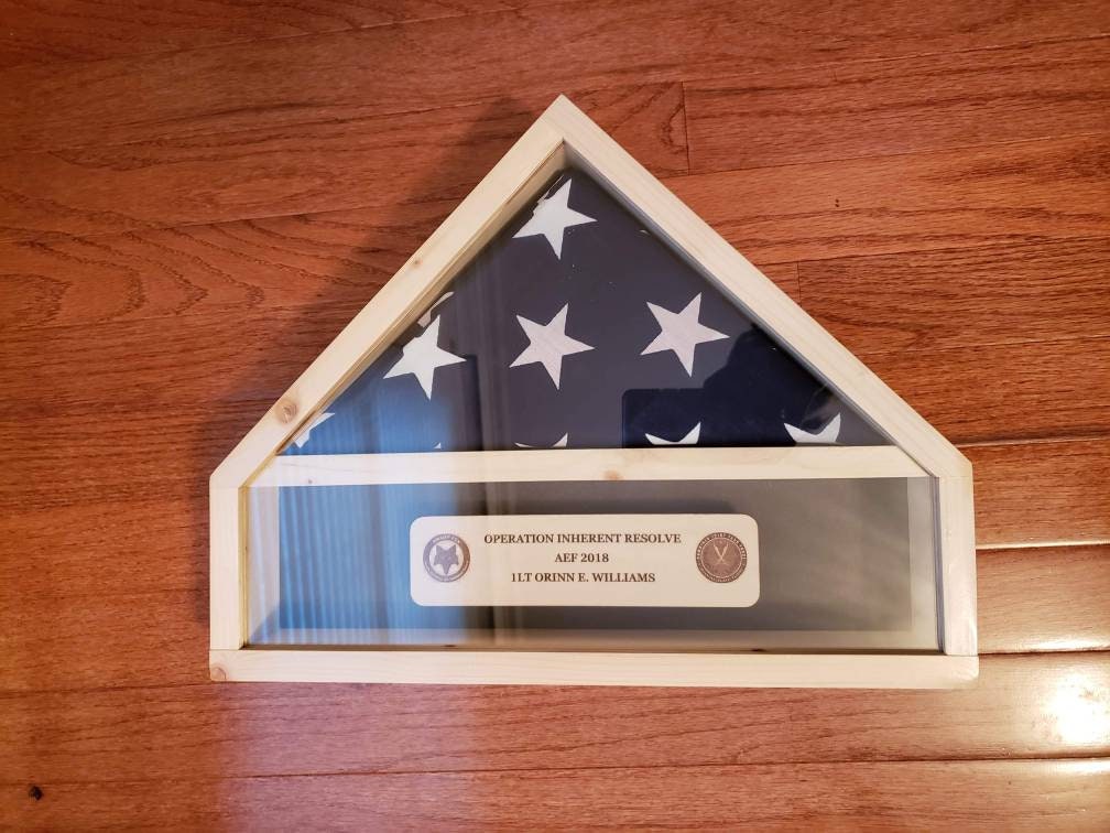 Shadow Box for Standard Flag - Etsy