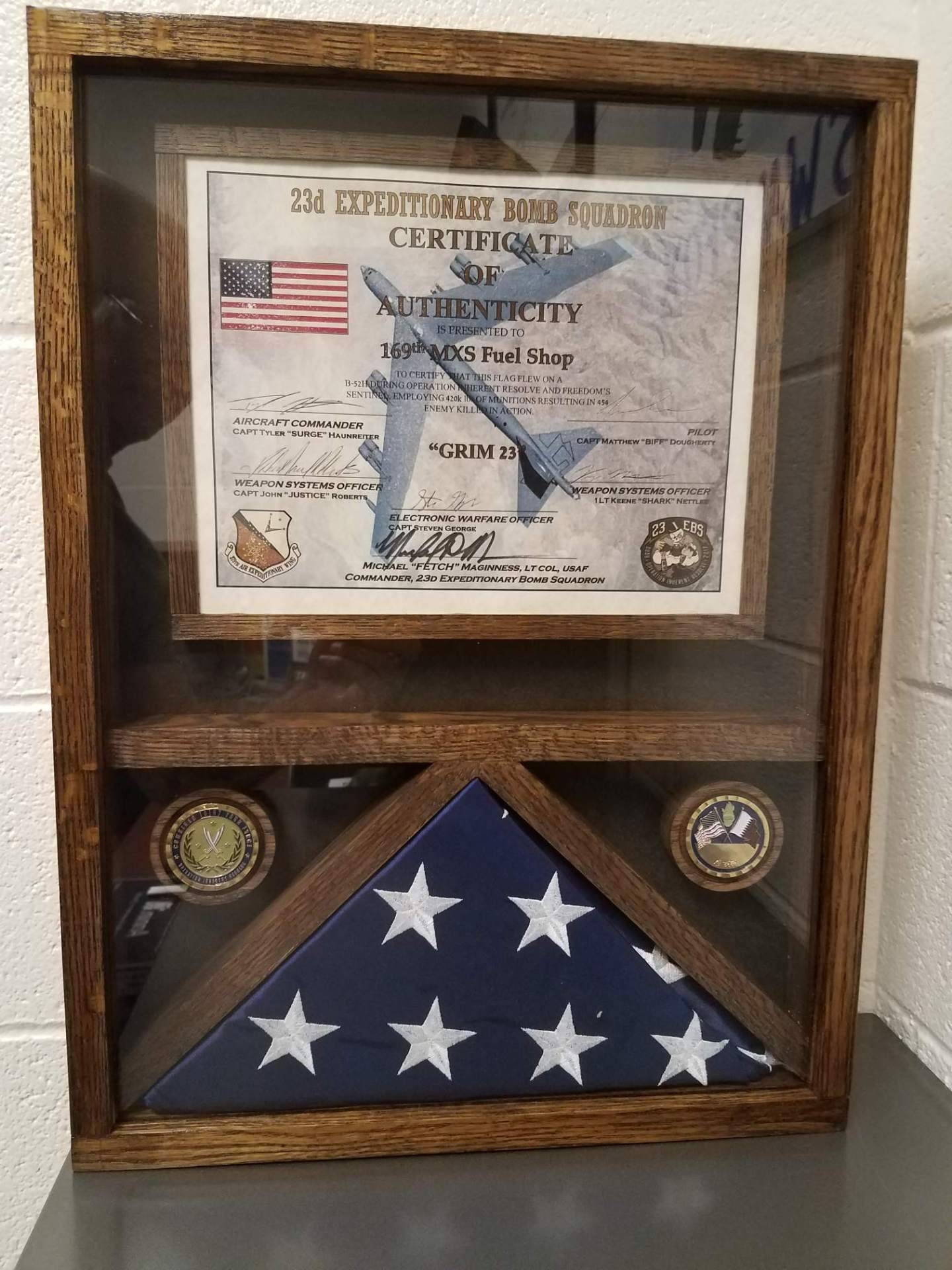 Shadow Box for Standard Flag - Etsy