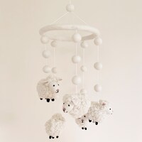 Sheep Mobile - Etsy