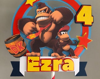 Donkey Kong Cake Topper - Etsy UK