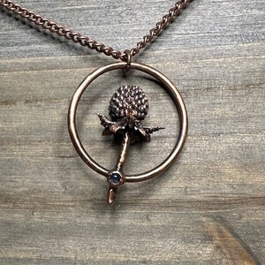 Wild Strawberry Copper Electroformed Pendant - Etsy