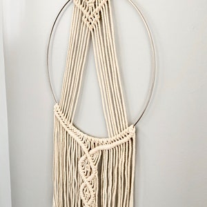 Circle Macrame Wall Hanging - Etsy