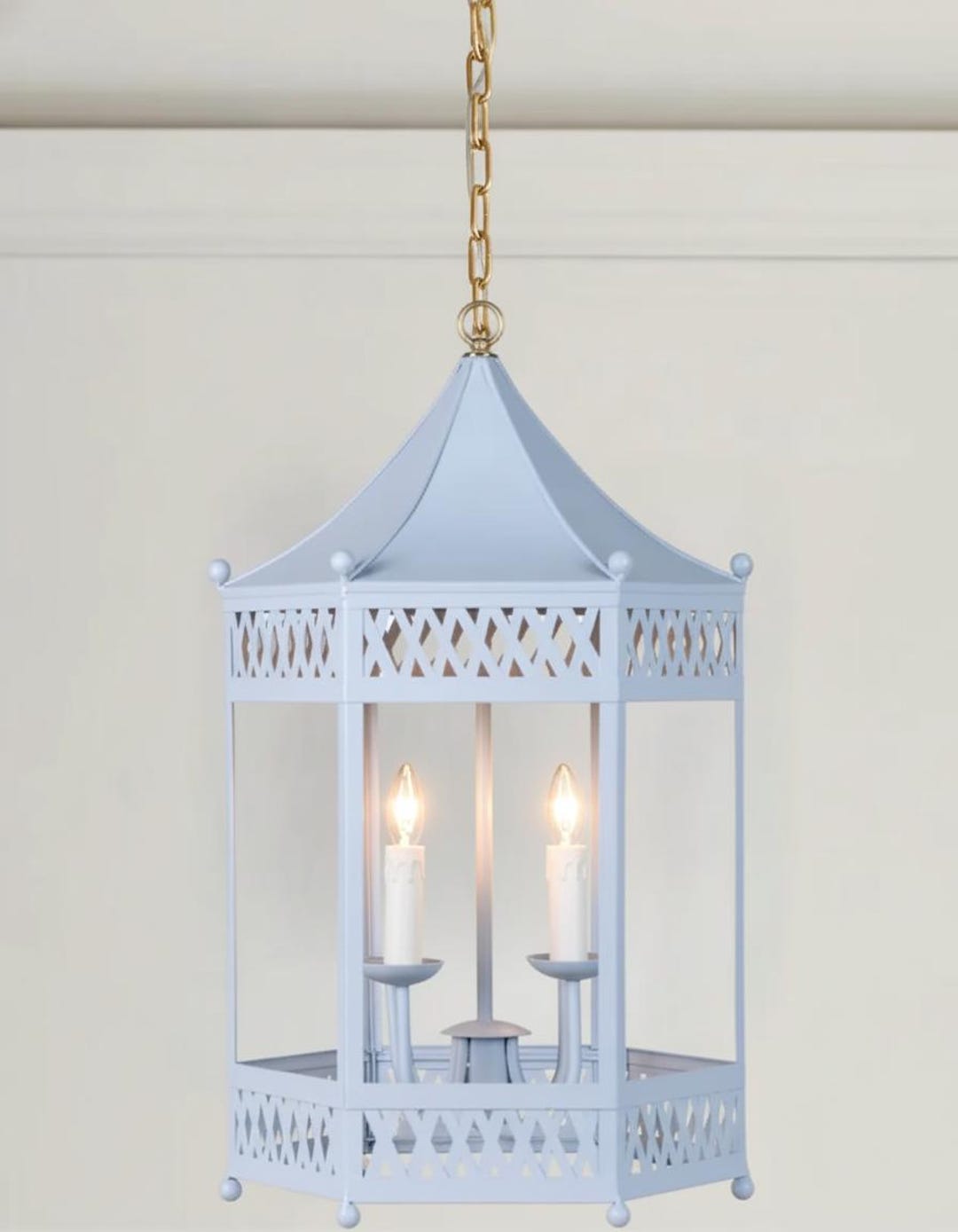 SOLD OUT Pagoda Lantern Chandelier-tole Pagoda Light Fixture- Girls ...