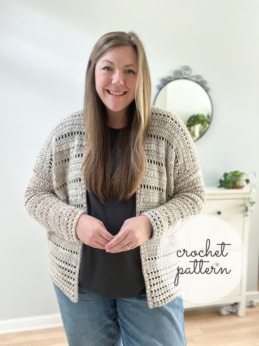 Cartecay Cardigan - Crochet Pattern - Etsy