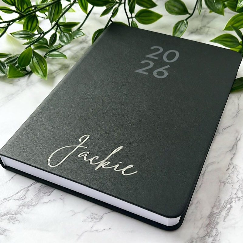 Personalised Diaries 2026 - Etsy UK