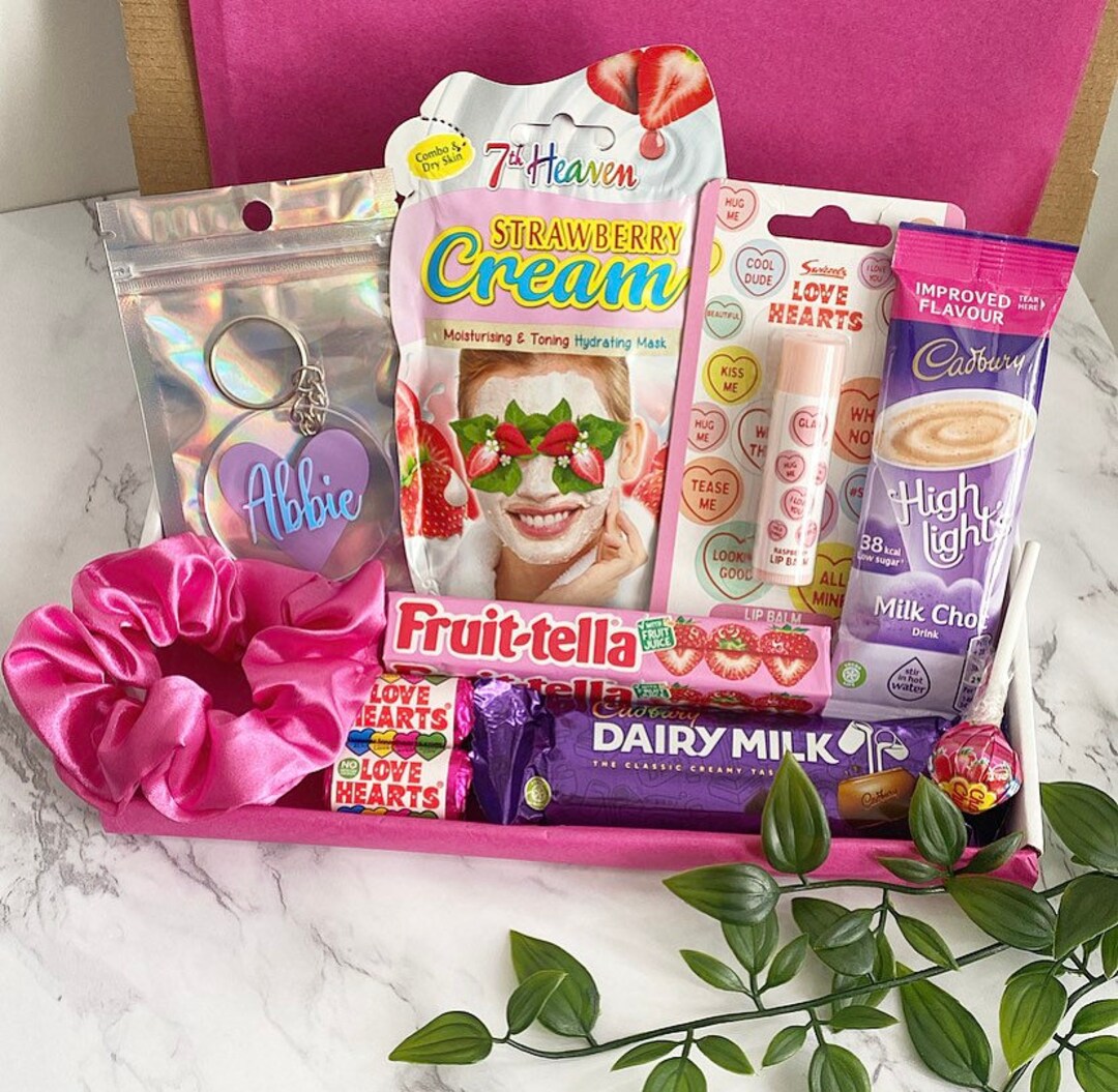 Personalised Teen Pamper Box, Letterbox Gift, Girls Gift Box, Pre Teen ...